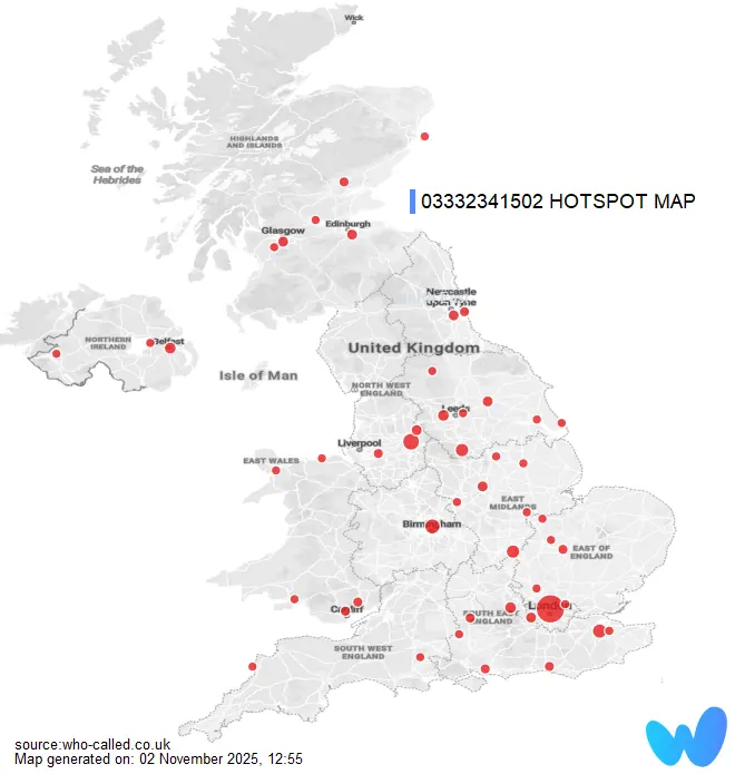 03332341502 Who Called Me? TalkTalk Communications Limited